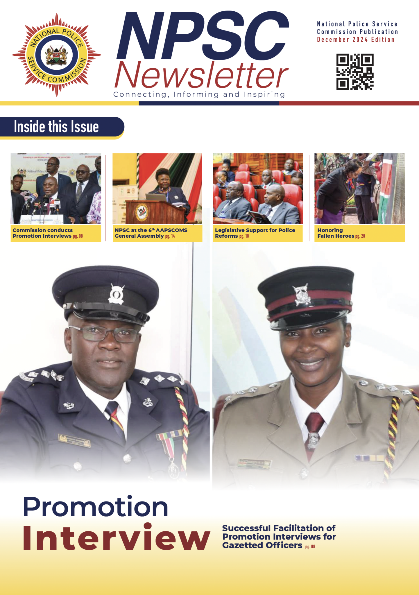 NPSC Newsletter December 2024 Edition - National Police Service Commission
