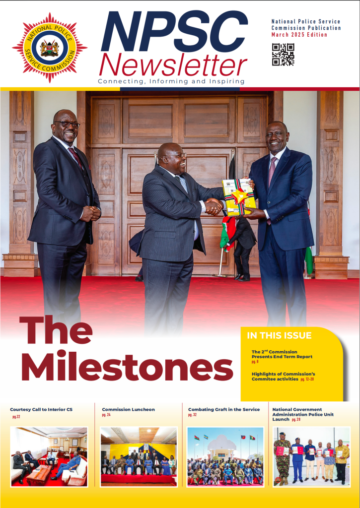 NPSC March 2025 Newsletter - National Police Service Commission