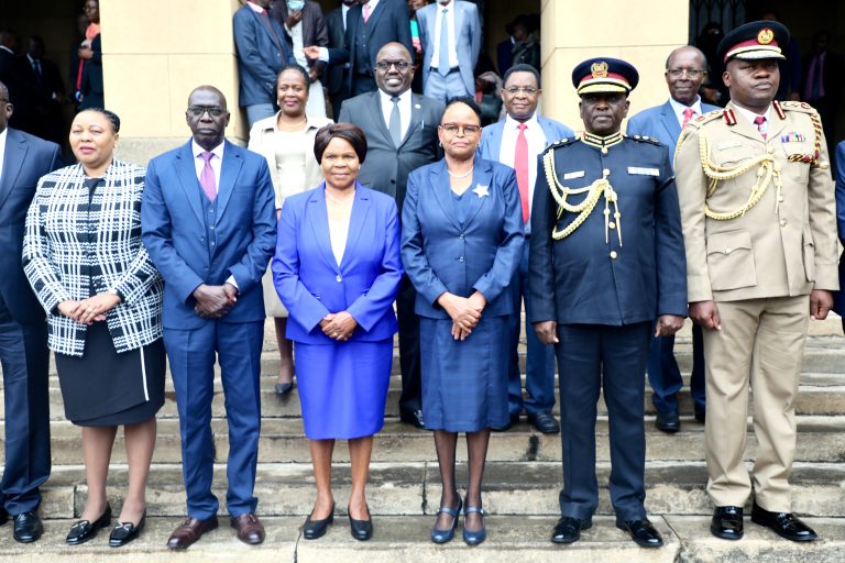 Three New Commissioners Sworn into the National Police Service ...